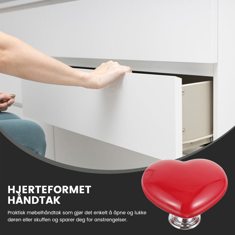 Hjerteformet toalettknapp – skogkatts